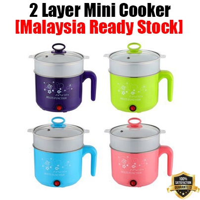2 Layer Mini Cooker1.8L Multi Cooker Mini Cooker Lopol Electric ...
