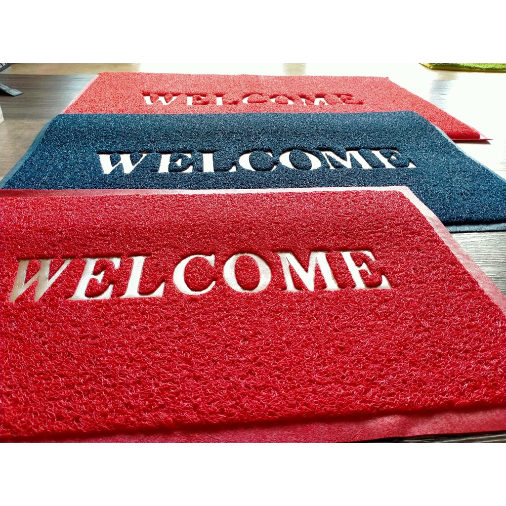 Welcome PVC Coil Mat/ Alas Kaki | Shopee Malaysia
