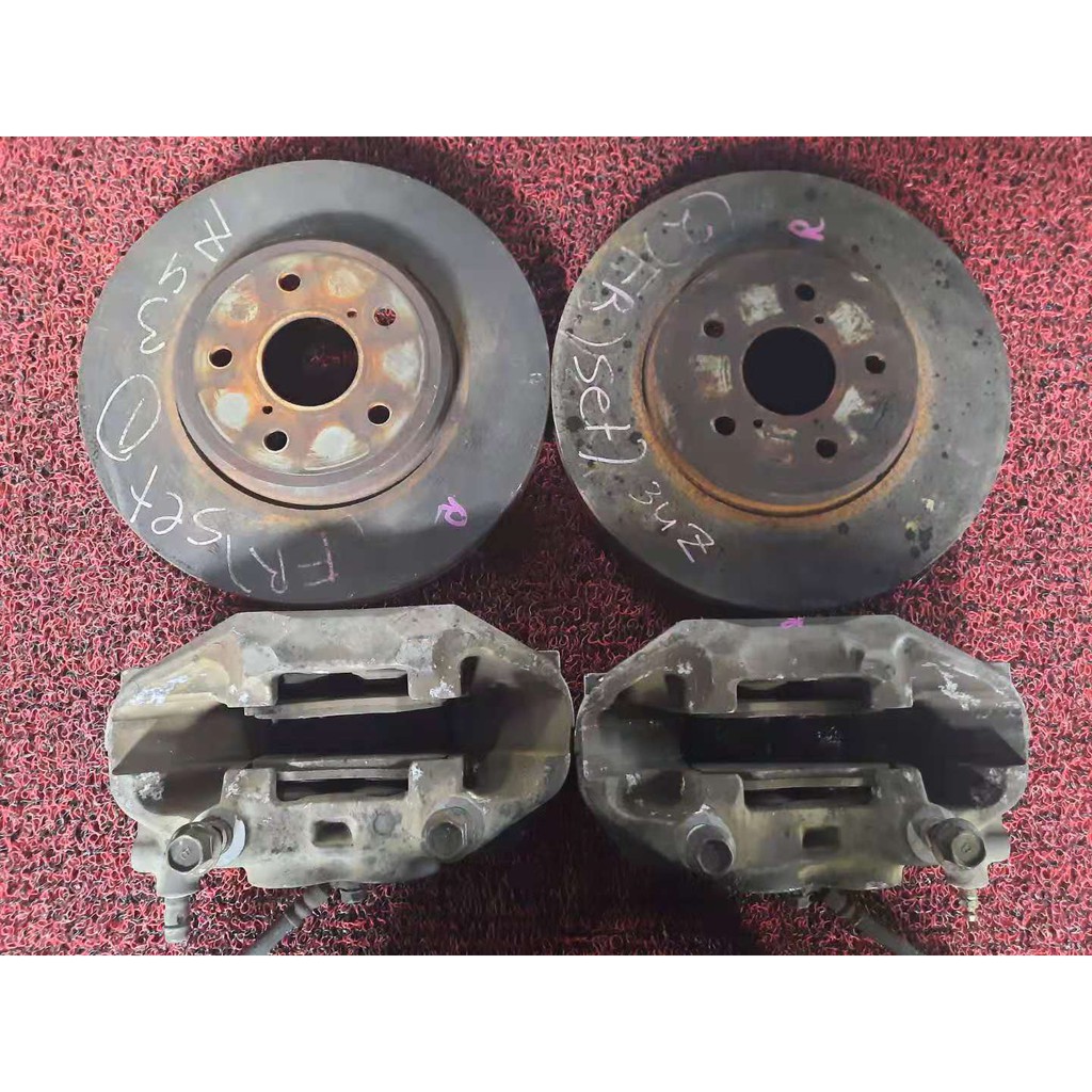 TOYOTA TRD SUMITOMO 4POT DISC WITH CALIPER 315MM MODIFIED(NO WARRANTY ...