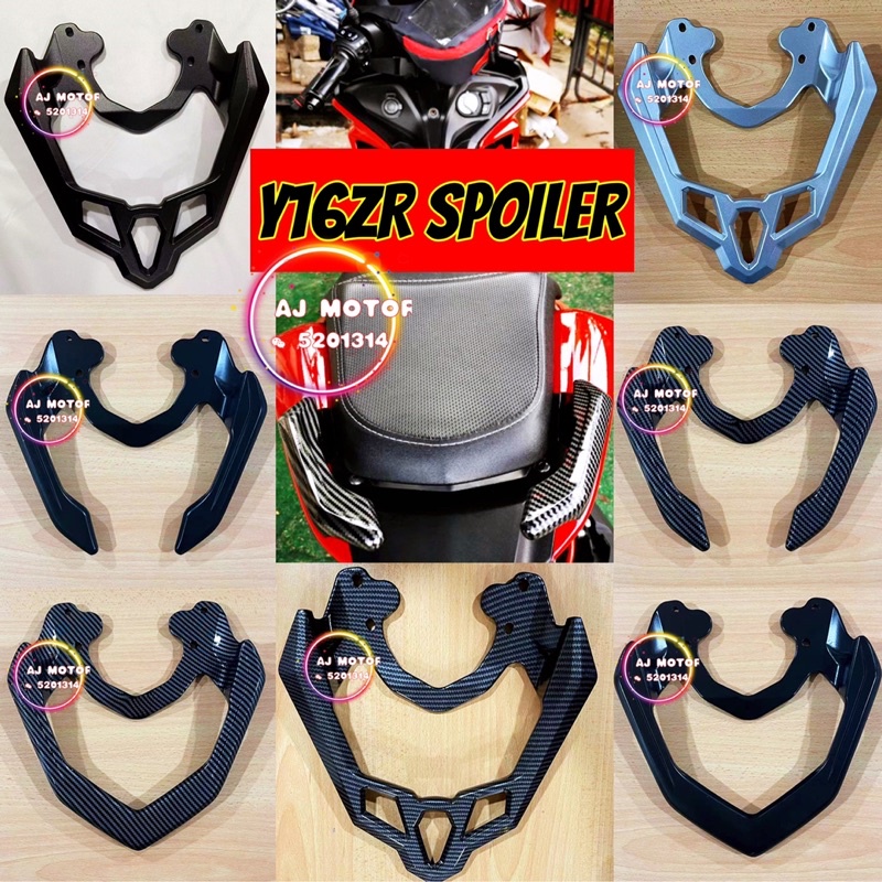 YAMAHA Y16ZR EXCITER VIETNAM CARBON L-BAR SPOILER Y16 SEAT HANDLE BAR ...