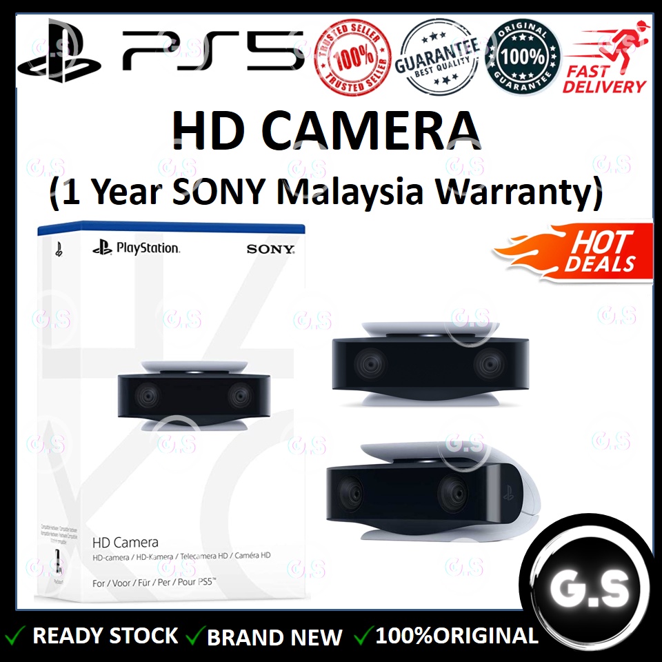 🔥PROMO🔥PS5 HD CAMERA | Official HD Camera for PS5 | PlayStation (1 Year Malaysia warranty ...