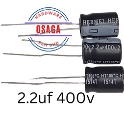 2.2uf 400v Aluminum Electrolytic capacitor | Shopee Malaysia