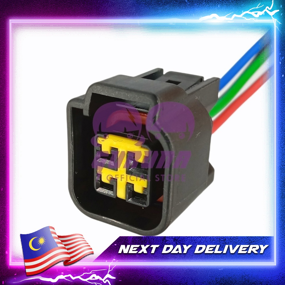 4 Pin YAMAHA LC135 135LC LC 135 CDI Male Female Socket Connector Made ...