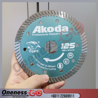 ''AKODA'' DIAMOND BLADE TURBO -GREEN-5'' -125 | Shopee Malaysia