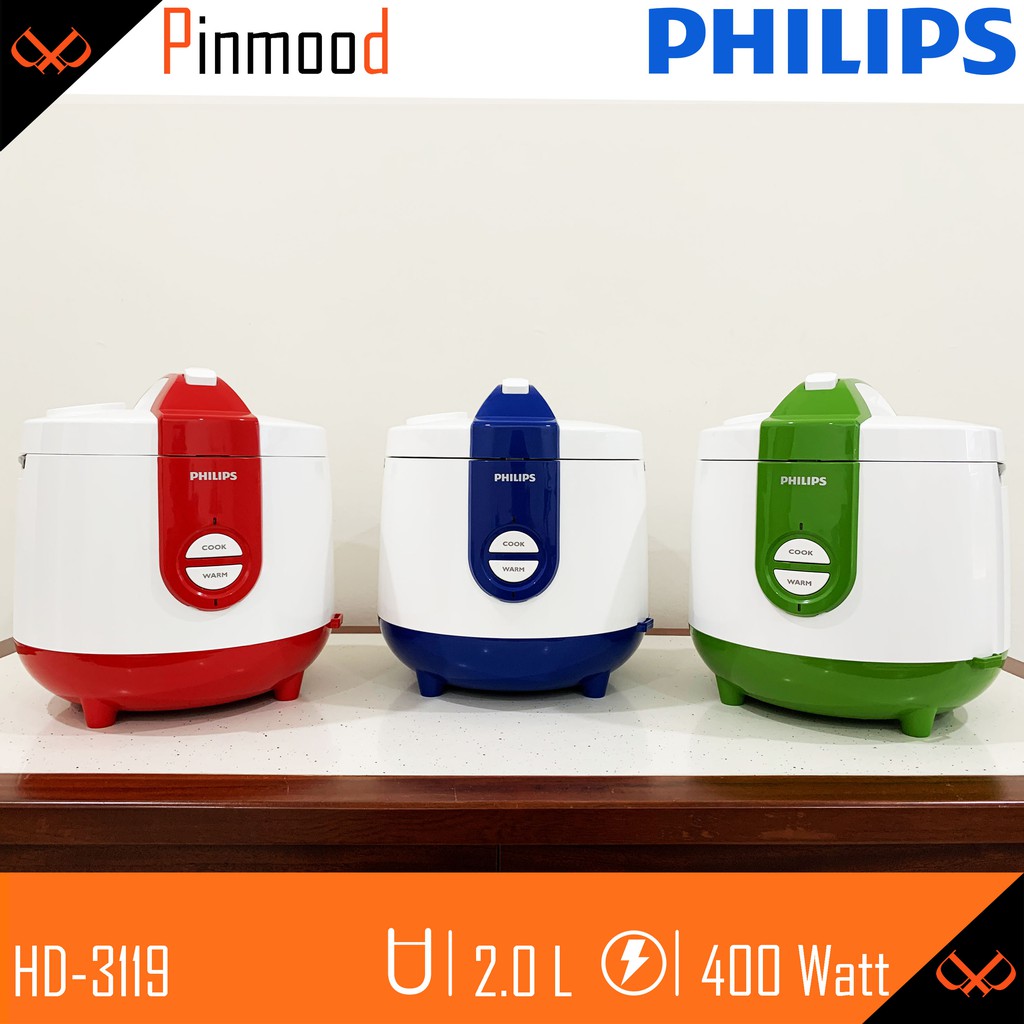 PHILIPS MAGIC COM // RICE COOKER HD-3119 [2 LITER] DAILY COLLECTION ...