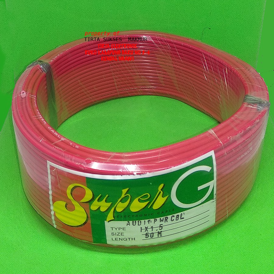 Nya Engkel 1.5 Cable Single Aluminum Wire Model Power Cable PRICE PER ...