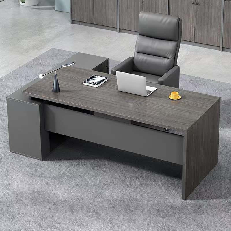 desk boss office furniture simple modern president single supervisor ...