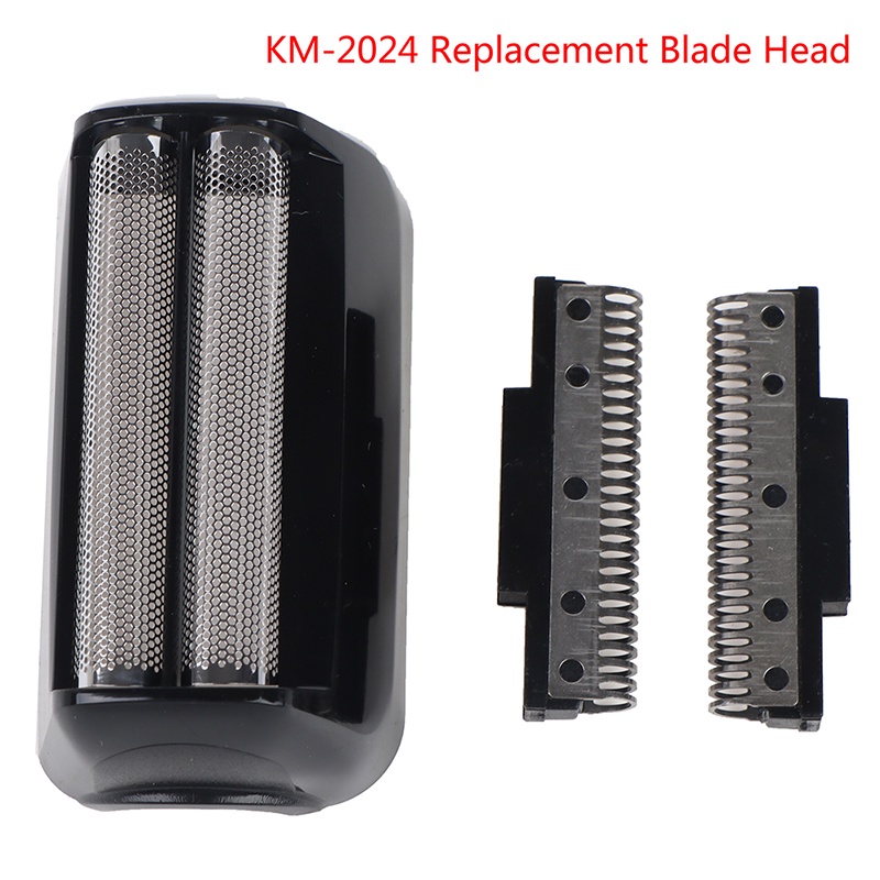 Kemei 2024 Razor Replacement Blade Head KM-2024 Extra Mesh Blade Net ...