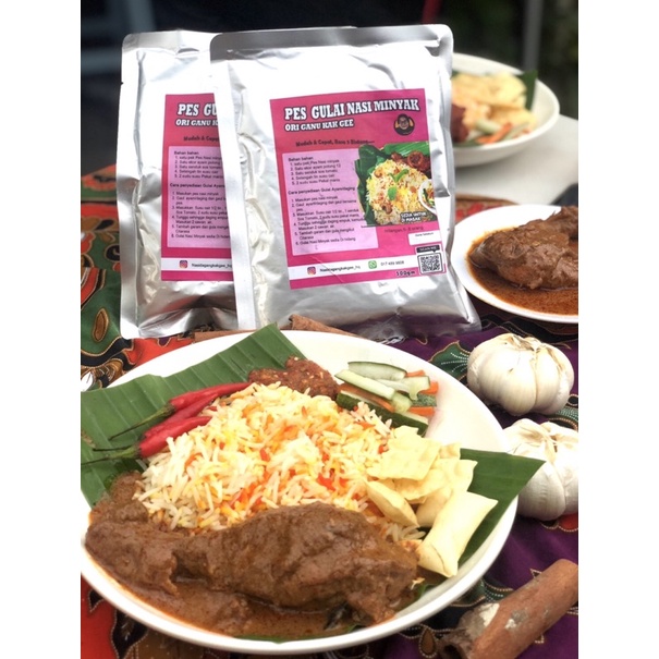 Pes Gulai Nasi Minyak Kak Gee 250 gram | Shopee Malaysia