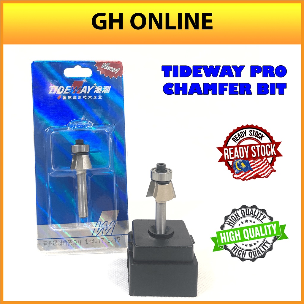 TIDEWAY PRO CHAMFER BIT | Shopee Malaysia