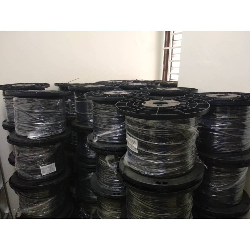 drop cable, cable ib, fiber cable, connector, precon, pigtails kuning ...