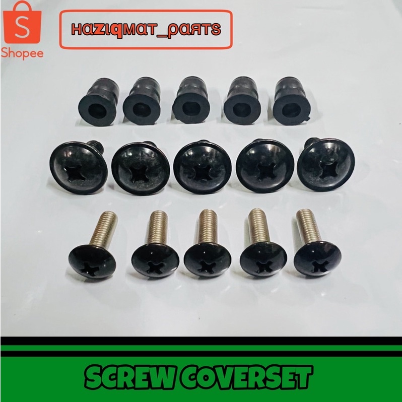 SKRU / GETAH NUT COVERSET KAWASAKI RR 150 / ZX 150 ( Harga untuk 1 pcs ...