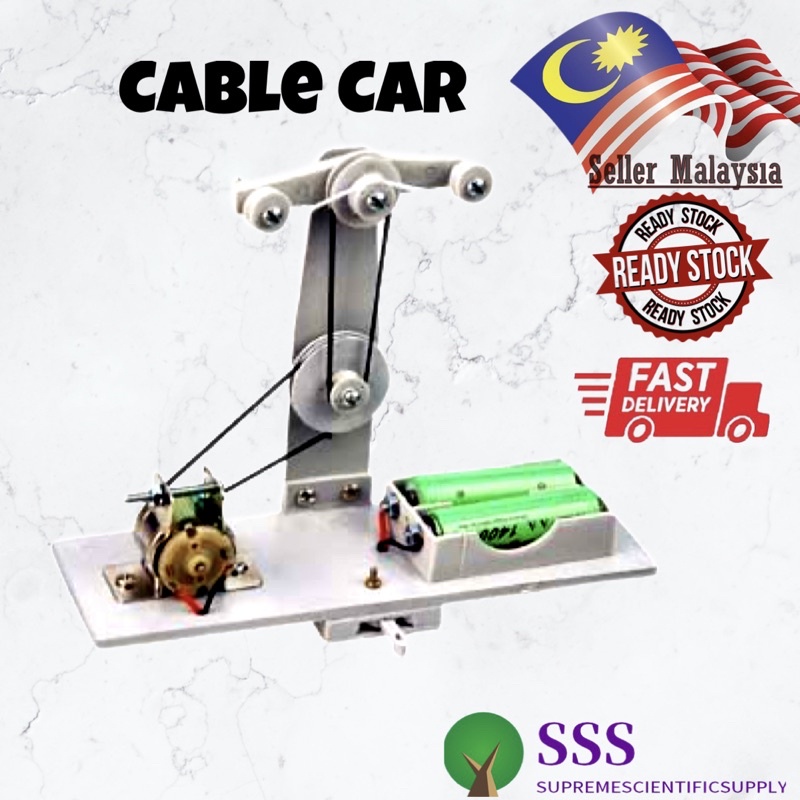 🔥[Ready stock]🔥 Cable Car Model (Self-Construct) Educational | Shopee ...