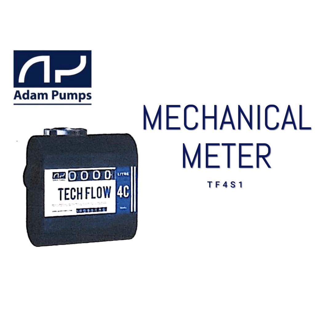 Adam Pumps TF4S1 Mechanical Meters 4 Digit Flow Meter For DIESEL TECH ...