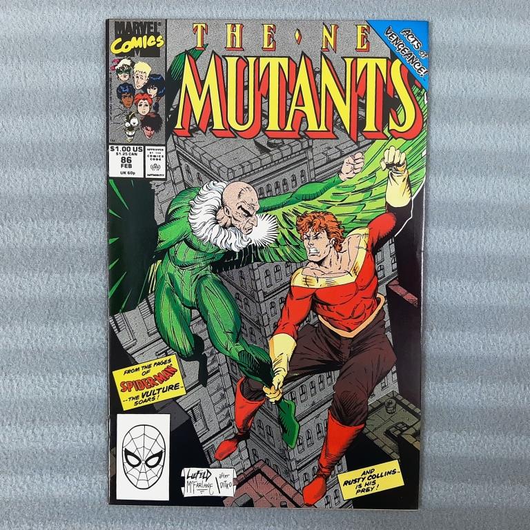 New Mutants #86 (Marvel Comics) X-Men (Key Issue) 1st App (Rob Liefeld ...