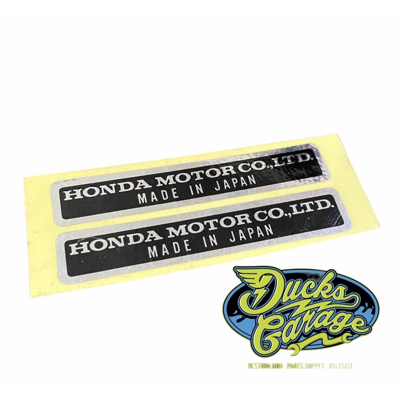 Original honda c50 c70 c90 cb100 cb125 s90 swing arm detail sticker ...