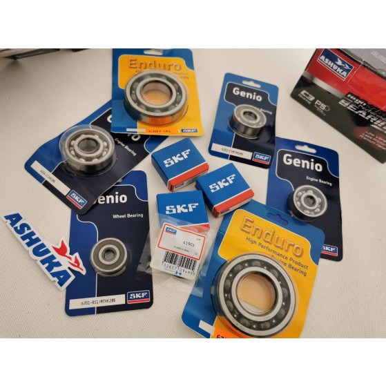 honda RS150 v1 v2 ENGINE BEARING SET C3 RACING ASHUKA racing bearing ...