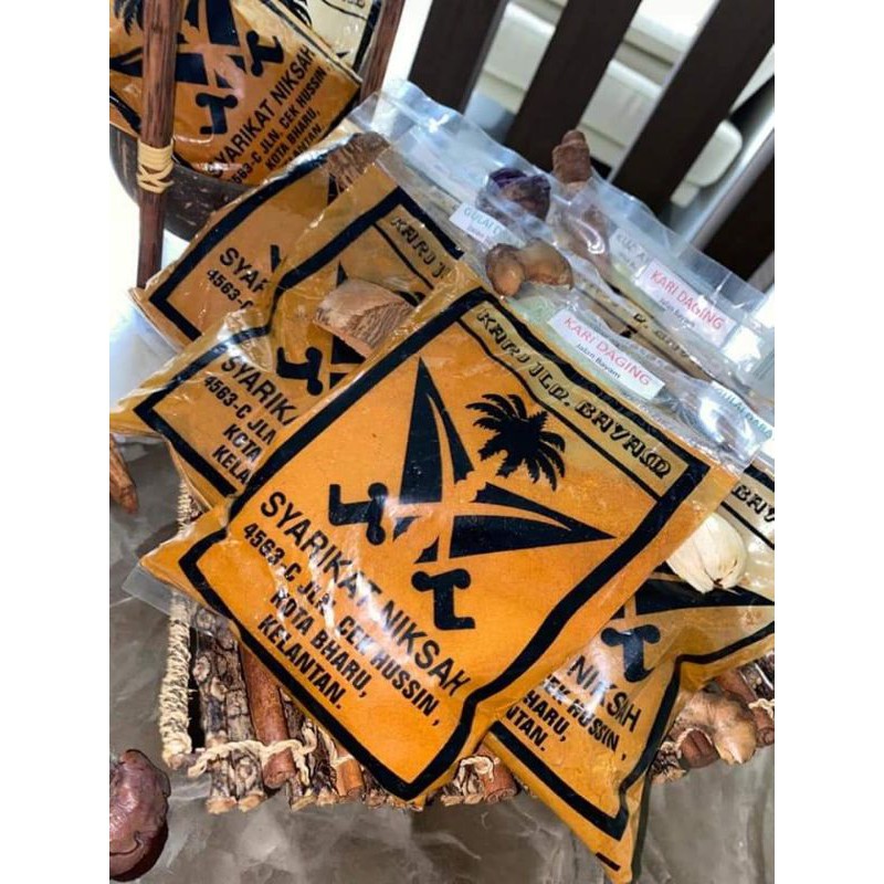 🔥REMPAH KUZI, KARI, DALCA, KERUTUK🔥NIK SAH | Shopee Malaysia