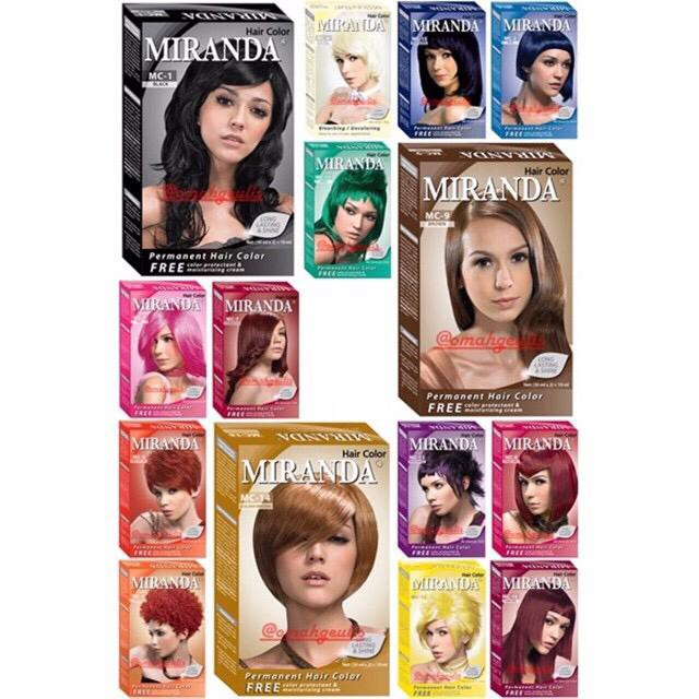 MIRANDA HAIR COLOUR (HARGA 1PCS) | Shopee Malaysia