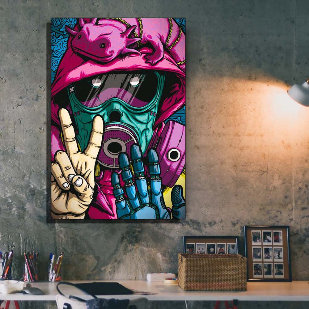 🔥FRAME INCLUDED🔥 DOPE COOL canvas frame poster kanvas wall art | Shopee ...