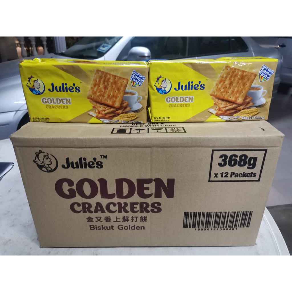 Julie's Golden Crackers 313g (12.98oz) X 12packs (Selling Per Box ...