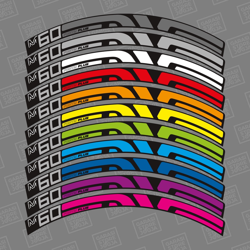 Decal Sticker Rims Enve M60 | Shopee Malaysia