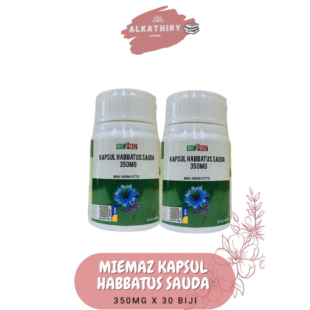 MIEMAZ Kapsul Habbatus Sauda [350mg X 30 biji] | Shopee Malaysia