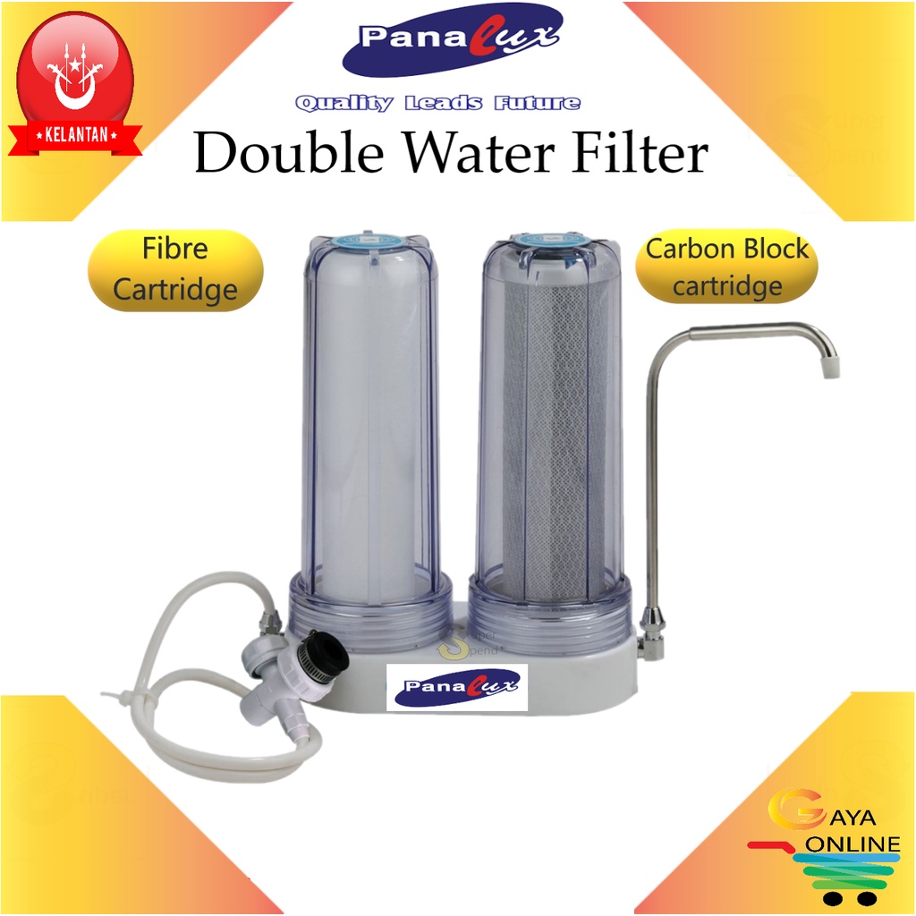 [ Pensonic / Panalux ] Single Double Water Purifier Water Filter PP123 ...