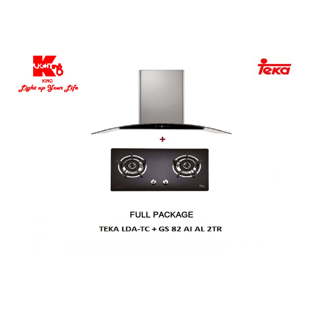 TEKA LINEA FULL PACKAGE LDA-TC (HOOD) + GS 73 AI AL 2TR (HOB) / SINGLE ...