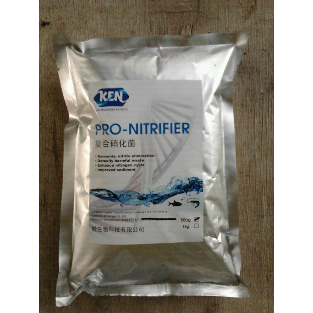 [Ken Microbes] Pro-Nitrifier 1kg (serbuk bakteria nitrifikasi ...