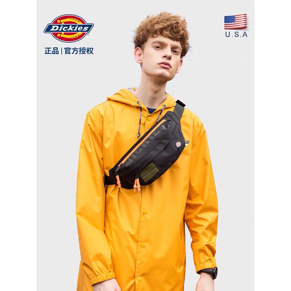 DICKIES Men's Crossbody Bag Waist Bag Men Chest Bag Cross Body Bags Man Beg Pinggang Lelaki ...