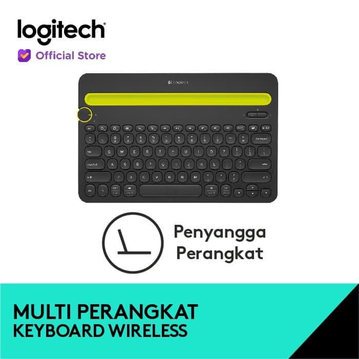 Logitech K480 Wireless Keyboard Multi Devices | Shopee Malaysia