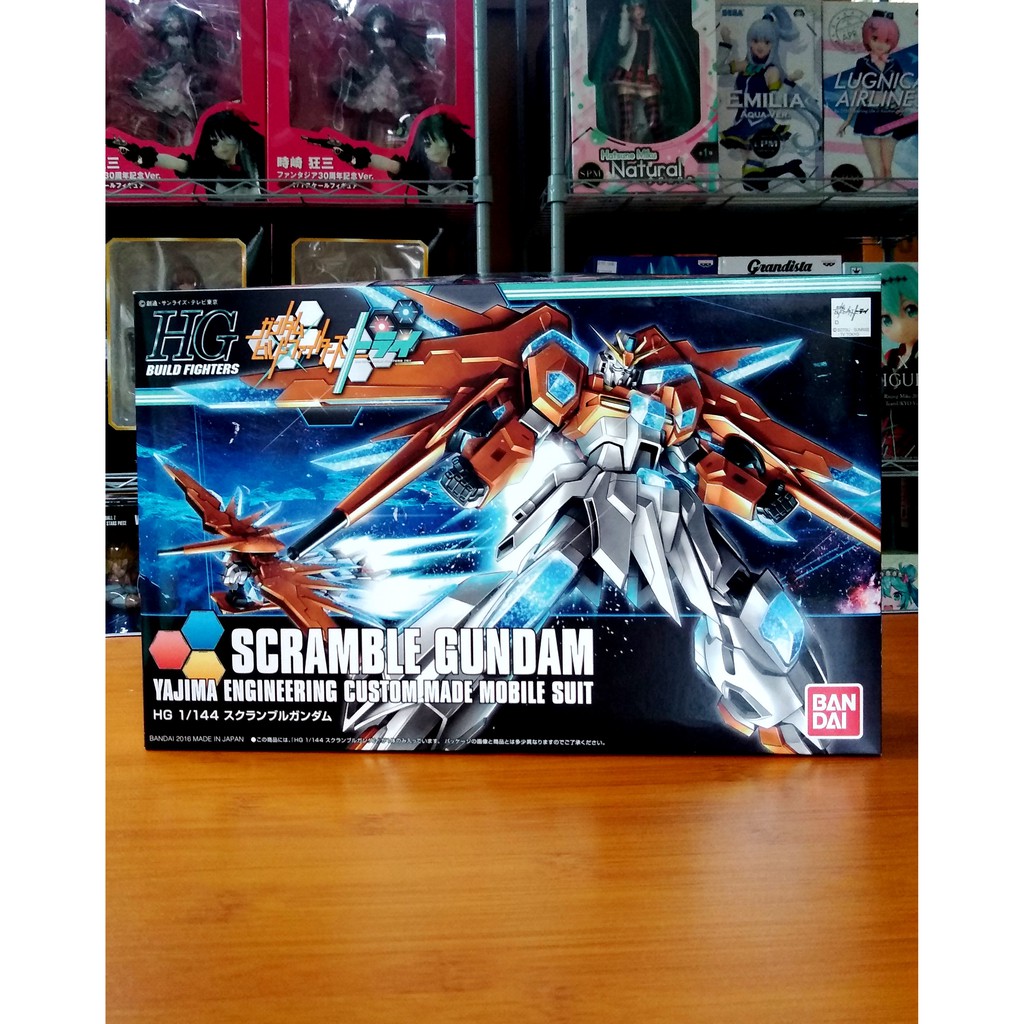 Gunpla HGBF HG 1/144 Scramble Gundam Kids Toys | Shopee Malaysia