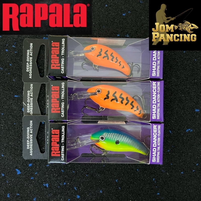 【Jom Pancing】Rapala SDD-4 SDD-5 Fishing Lure,Gewang SDD4 SDD5,Casting,Trolling,Floating | Shopee ...