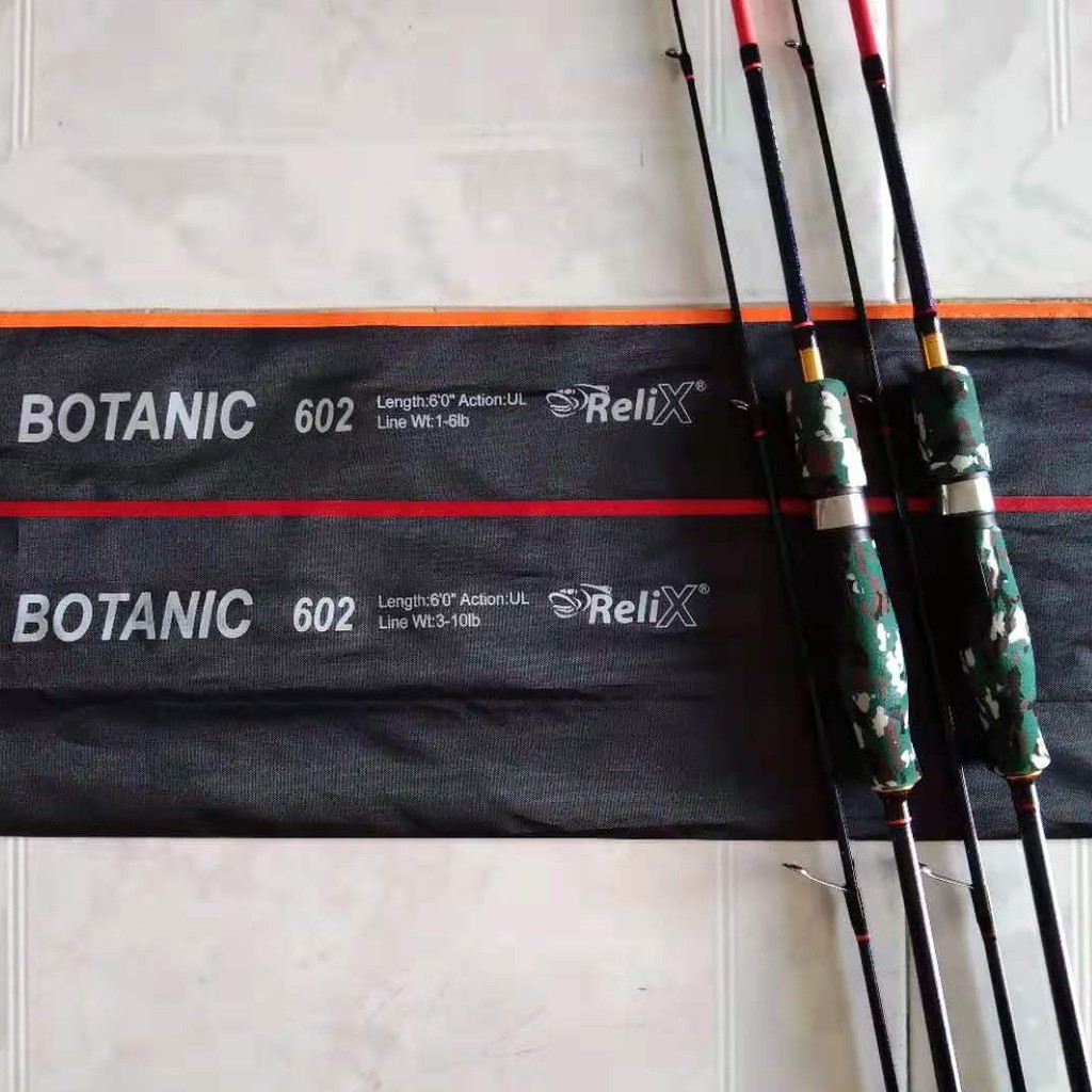 RELIX BOTANIC UL SPINNING ROD SERIES | Shopee Malaysia