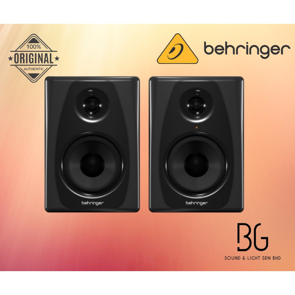 Behringer STUDIO 50USB 5" Powered Studio Monitors with USB - Pair ...