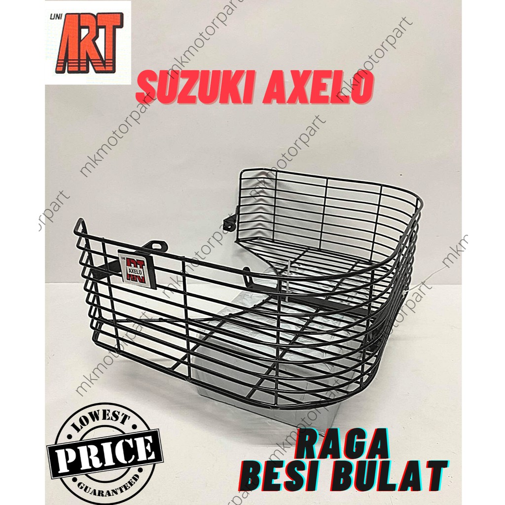 Bakul Raga BESI BULAT / Iron Wire Basket Suzuki AXELO / Shogun125 | Shopee Malaysia