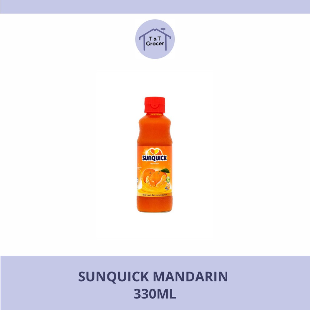 SUNQUICK 330ml (Mandarin/ Mango/ Oren/ Tropika) | Shopee Malaysia