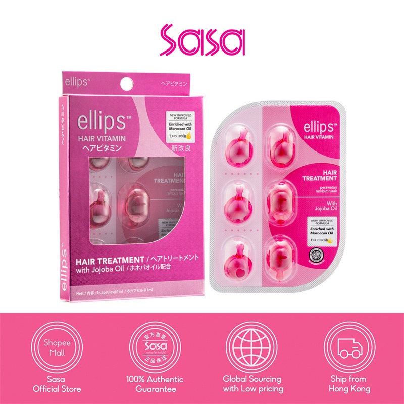 ELLIPS hair vitamin - Hair Treatment (6 capsules) | Shopee Malaysia