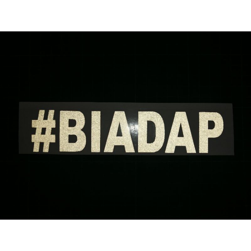 sticker BIADAP pantul cahaya | Shopee Malaysia
