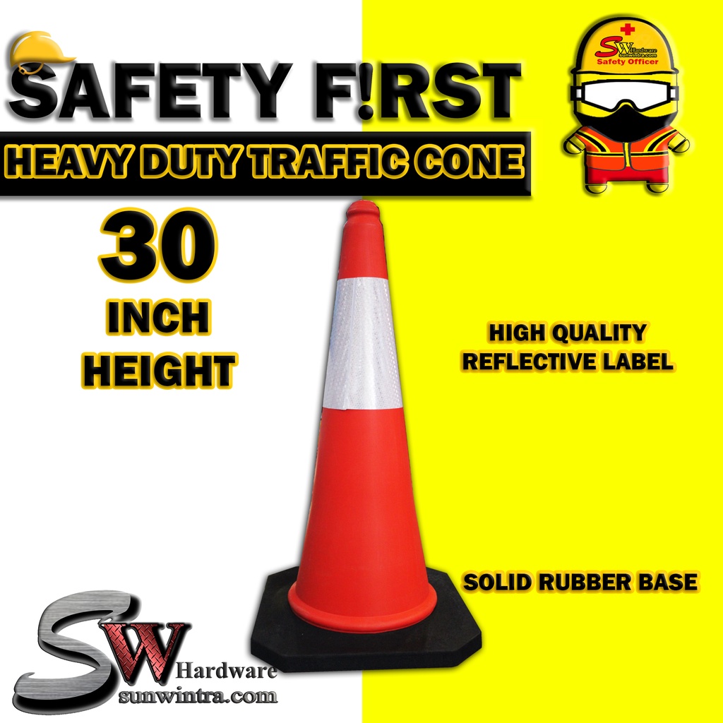 SW Hardware Heavy Duty Export grade Traffic Block reflective Safety ...