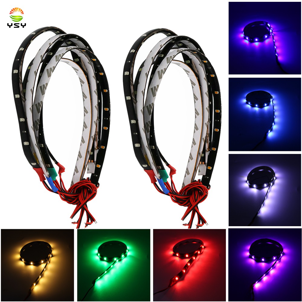 1X Super Bright 30cm 15SMD 1210 LED Flexible Waterproof LED Strip Light ...