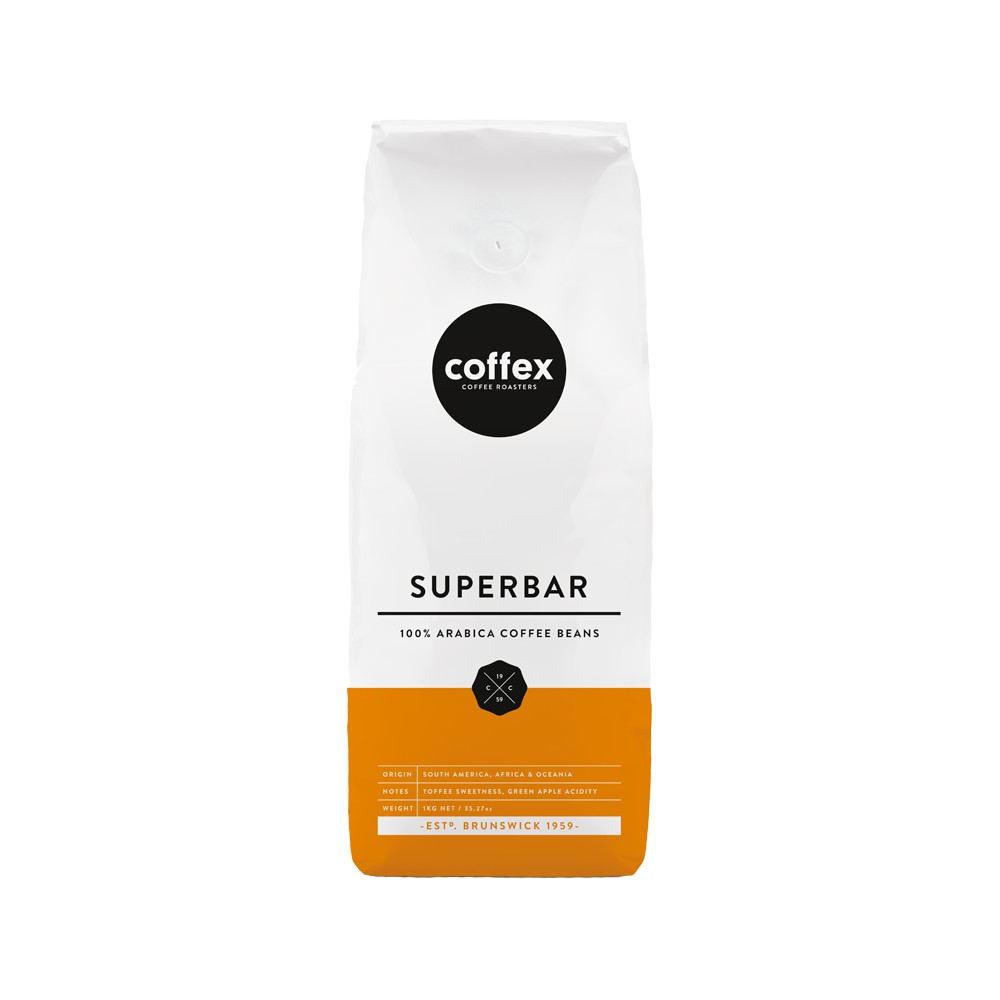 Coffex Coffee - Superbar Arabica Whole Beans 1kg | Shopee Malaysia
