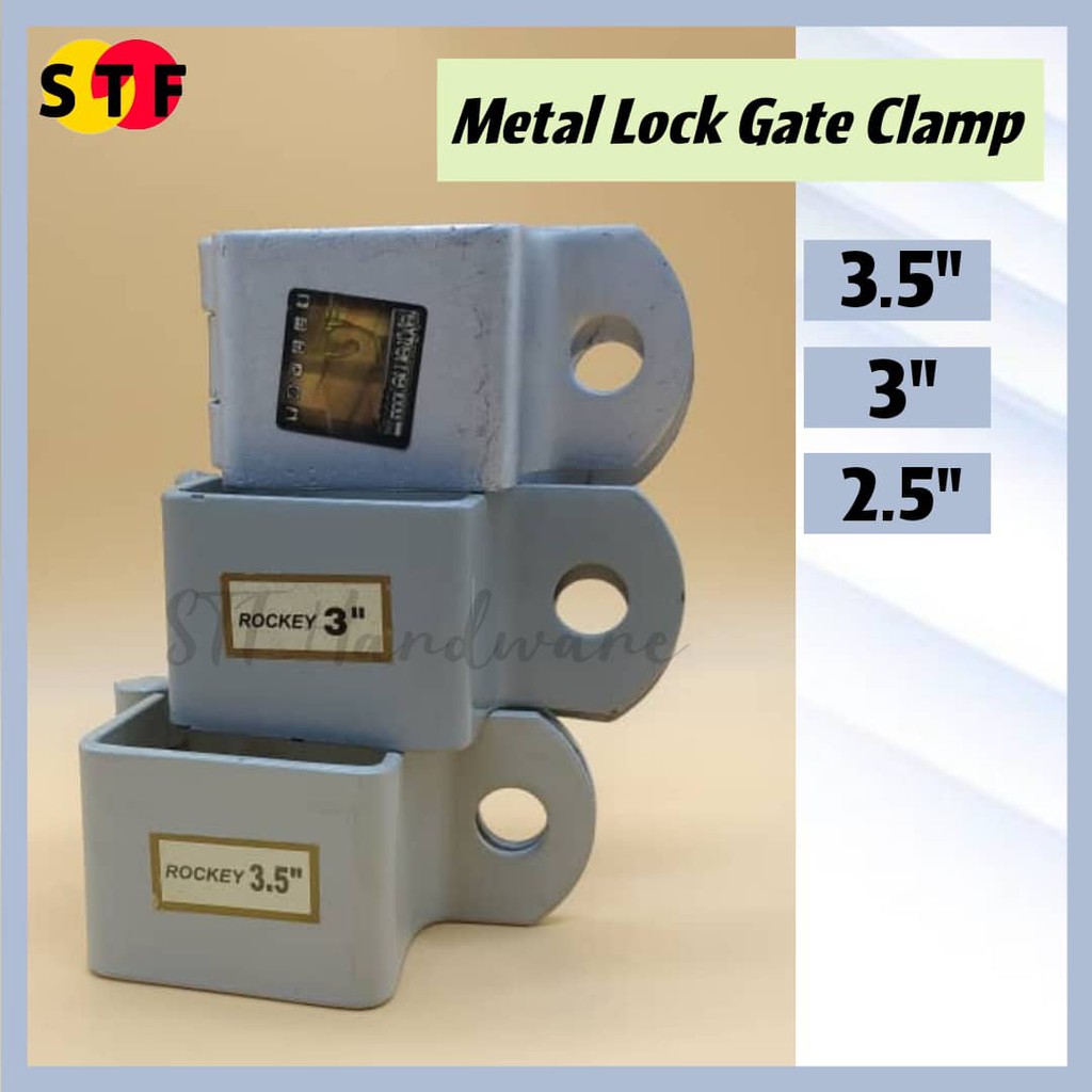 METAL LOCK CLAMP GATE CLAMP GATE LOCK GRILL CLAMP | Shopee Malaysia