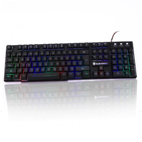【Ready Stock】 魁影KUIYN Computer USB LED Keyboard Mechanical Keyboard ...