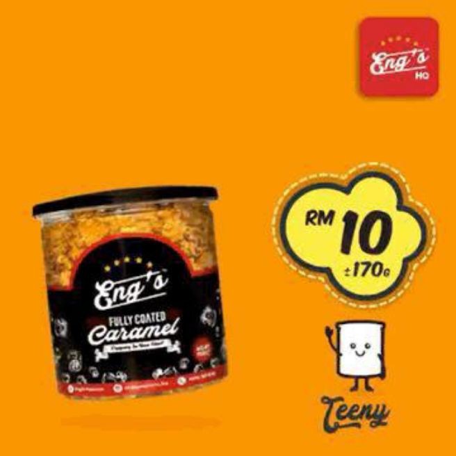 Popcorn Caramel Eng's Fully Coated Teeny Small Size 🍿 | Shopee Malaysia