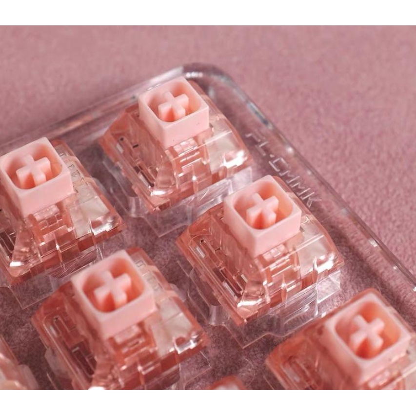 Flcmmk Rosa Pink Linear Switches (125) - mechanical keyboard Switches ...