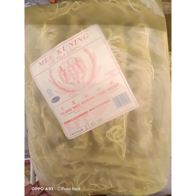 Mee Kuning Kering 1.8kg | Shopee Malaysia