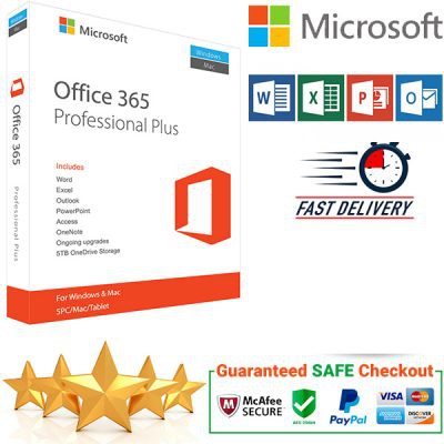 Microsoft Office 365 2019 Pro Plus 30 Accounts licence Fast Delivery ...