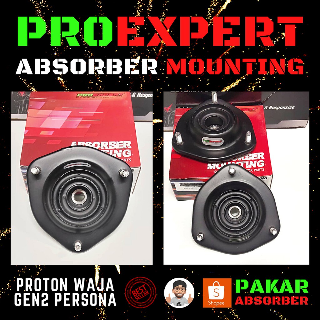 ABSORBER MOUNTING PROEXPERT PROTON WAJA GEN2 PERSONA (Front & Rear ...